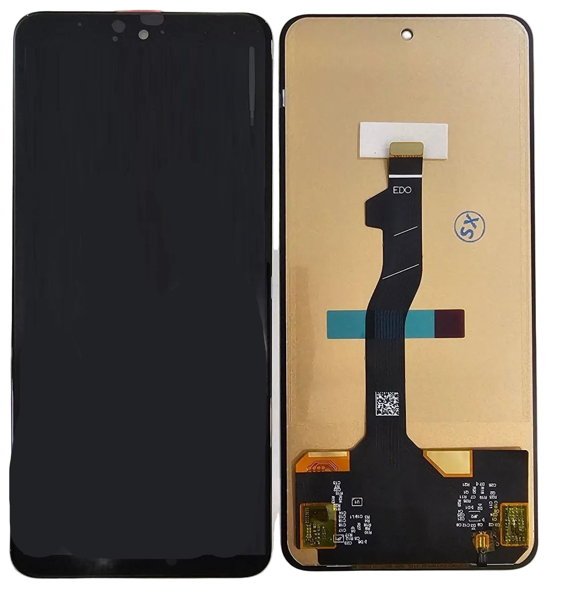 Lcd Display Combo Folder for Nokia HMD Crest 5G Black- Zeespares.in