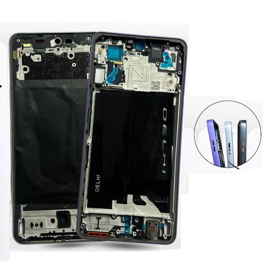 Lcd Frame Middle Chassis for Oppo k13 Turbo Black- Zeespares.in