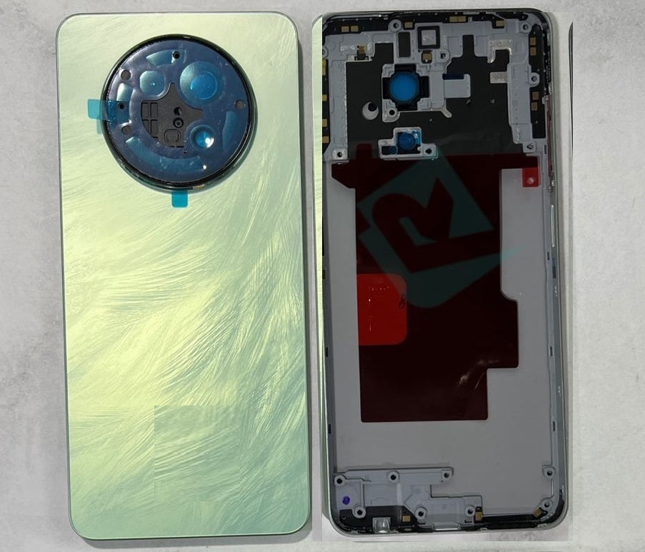 Back Panel Housing Body for Realme C65 5g Green - Zeespares.in