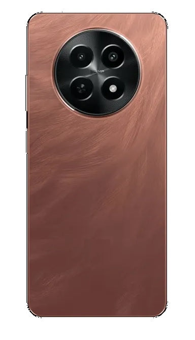Back Panel With Camera Glass for Realme C65/N67 Brown - Zeespares.in