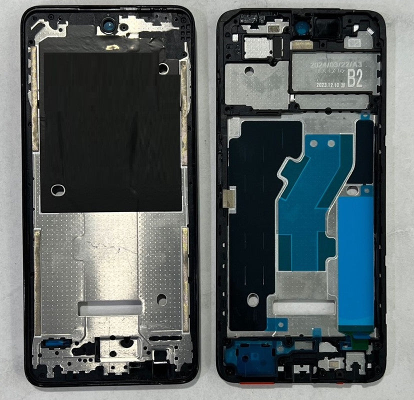 Lcd Frame Middle Chassis for Tecno BG6 (Spark Go 2024) - Zeespares.in