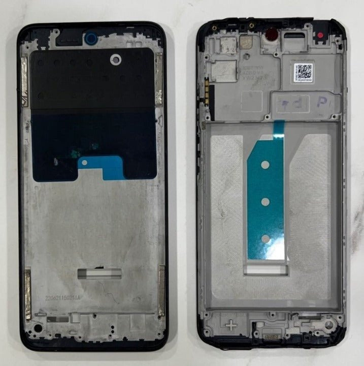 Lcd Display Middle Frame for Xiaomi Redmi 10 Prime Black - Zeespares ...