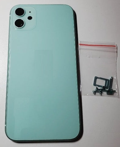 Back Panel Housing for Apple Iphone 11 Green- Zeespares – Zeespares.in