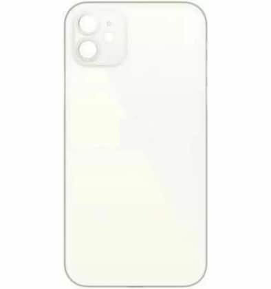 Back Panel Glass for Apple Iphone 12 ( With Proper Color) White ...