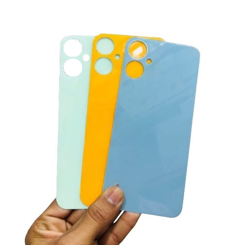 Back Panel Glass for Lava Blaze 2 (4G) Orange- Zeespares – Zeespares.in