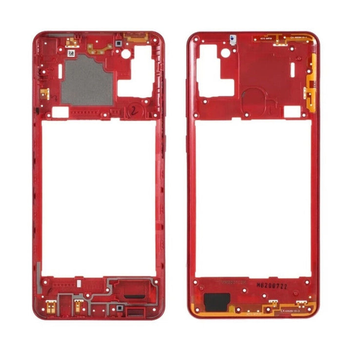 Middle Ring Outer Frame for Samsung Galaxy A21S Red- Zeespares ...
