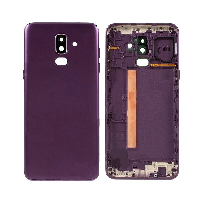 Mozomart Back Panel Housing Body for Samsung Galaxy J8 Plus Burgundy ...