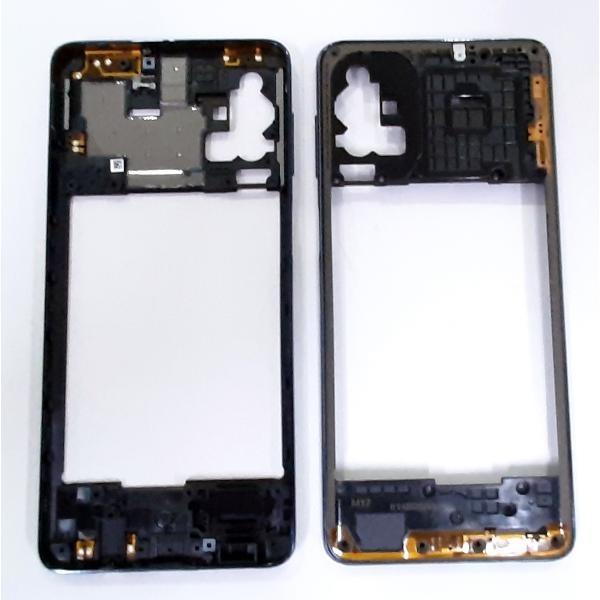 Middle Ring Outer Frame for Samsung Galaxy M51 Black- Zeespares ...