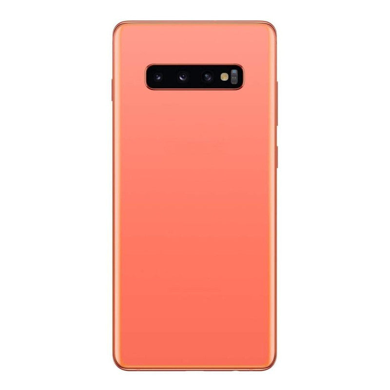 Mozomart Back Panel Housing Body for Samsung Galaxy S10 Orange ...