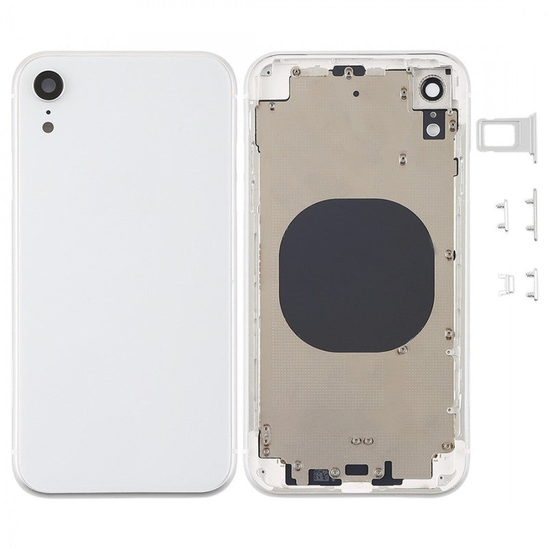Back Panel Housing for Apple Iphone XR White- Zeespares – Zeespares.in