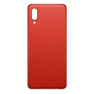 Mozomart Back Panel for Samsung Galaxy A02 Red - Zeespares.in
