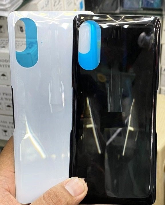 Mozomart Back Panel Glass for Poco F3 GT White - Zeespares.in