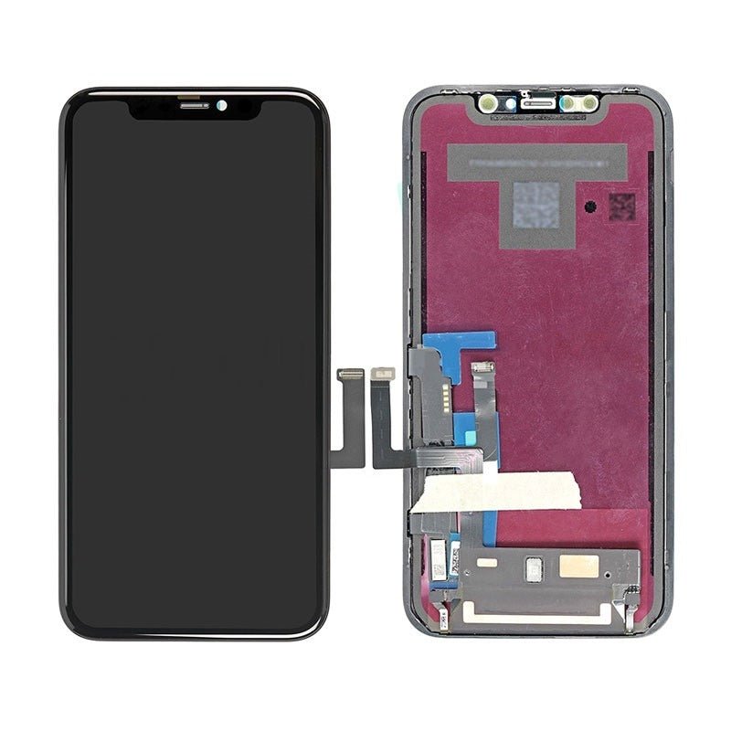 Mozomart Lcd Display Folder for Apple iPhone 11 Black - Zeespares.in